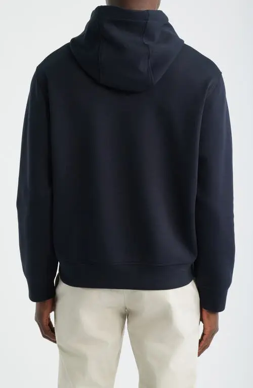 Emporio Armani Embroidered Logo Hoodie