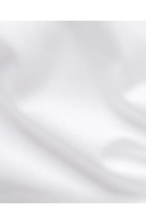Eton Slim Fit Twill Dress Shirt - White