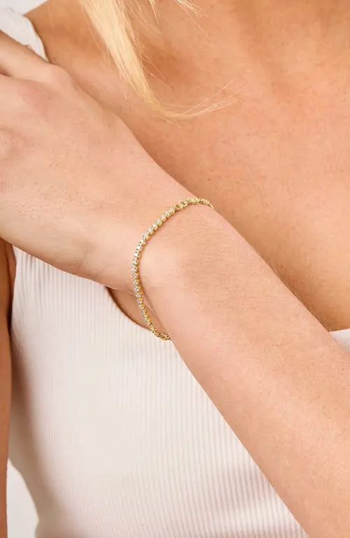 Bony Levy 18k Gold Diamond Line Bracelet