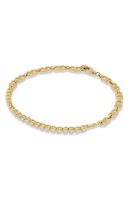 Bony Levy 18k Gold Diamond Line Bracelet