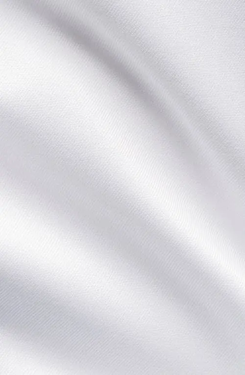 Eton Slim Fit Twill Dress Shirt - White