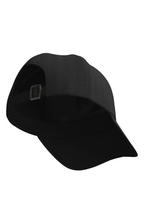 BOSS Zed Jersey Herringbone Adjustable Baseball Cap - Black