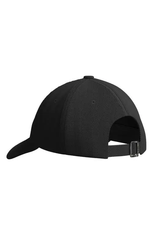 BOSS Zed Jersey Herringbone Adjustable Baseball Cap - Black