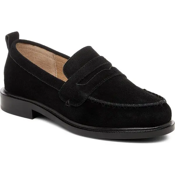 KELSI DAGGER BROOKLYN Lens Penny Loafer - Black
