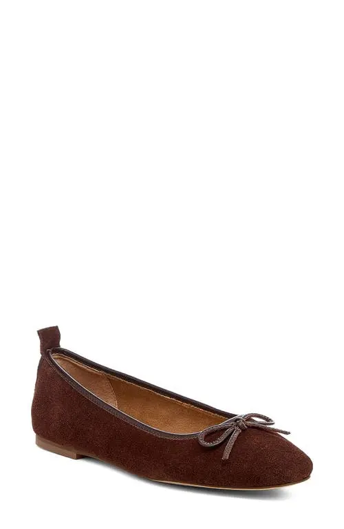 KELSI DAGGER BROOKLYN Frankie Ballet Flat - Warm Brown