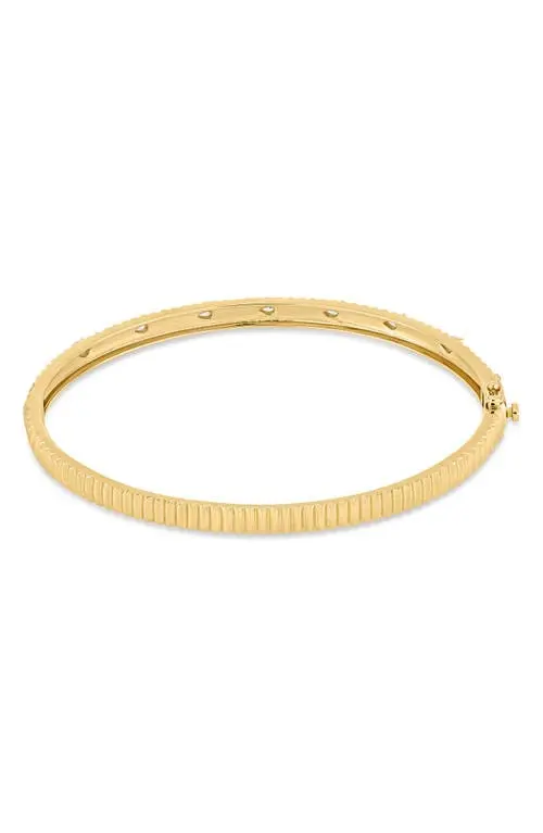 Bony Levy 18k Gold Diamond Bangle Bracelet