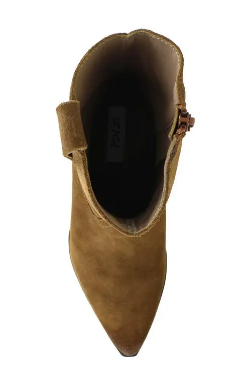 ZIGI Western Boot - Cuoio Suede