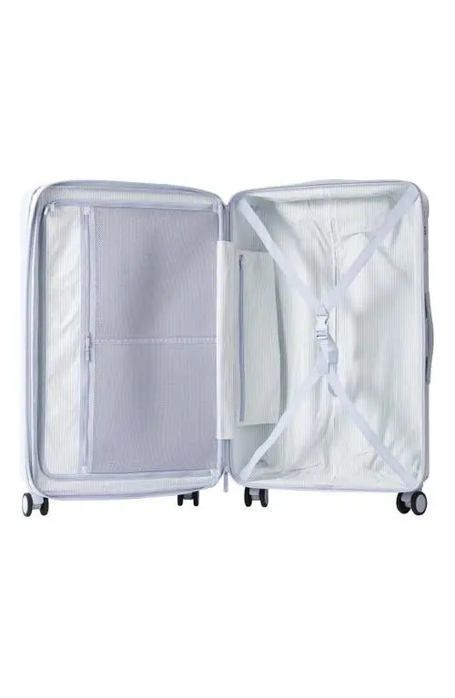 HEDGREN Nostos Glossy Large Spinner Suitcase - Aither Blue