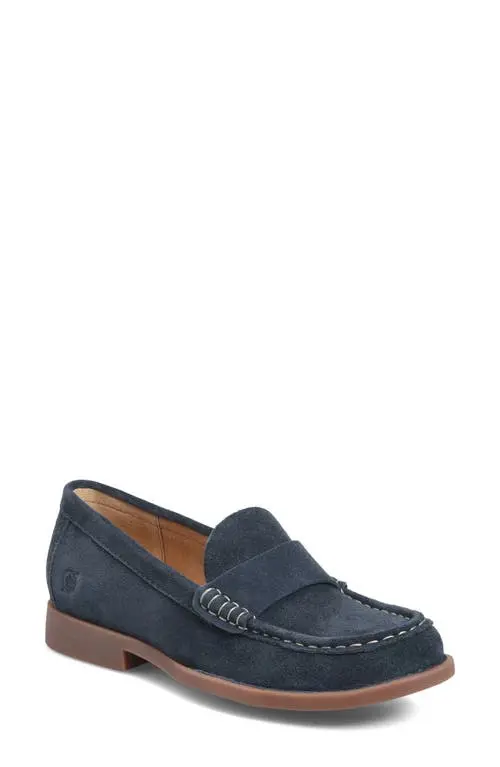 BØRN Marlina Loafer - Navy Suede