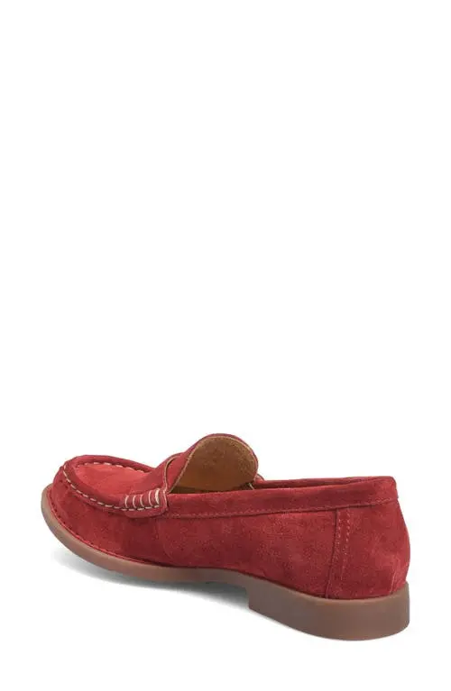 BØRN Marlina Loafer - Red Suede