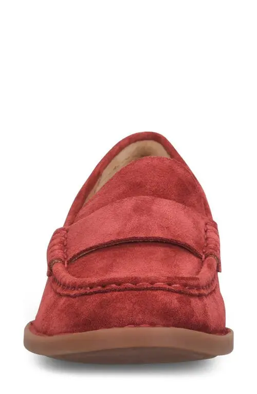 BØRN Marlina Loafer - Red Suede