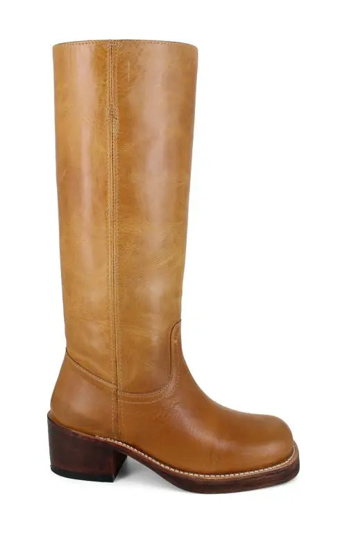 ZIGI High Boot - Tan Leather