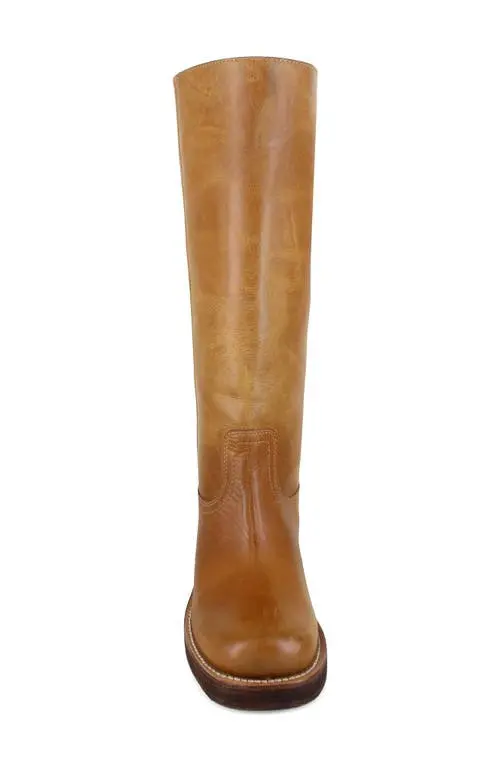ZIGI High Boot - Tan Leather