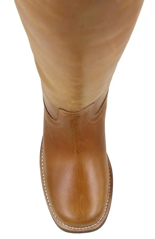 ZIGI High Boot - Tan Leather