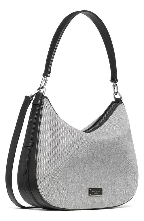 Kate Spade New York Large Canvas Shoulder Bag
