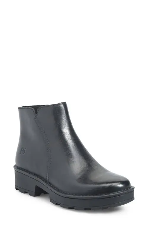 BØRN Camden Bootie - Black Leather