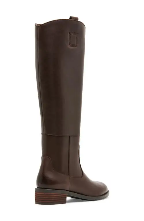 Blondo Carolena Waterproof Knee High Boot - Chocolate Leather