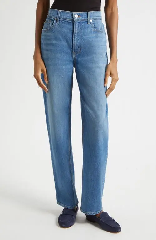 Veronica Beard Harley Barrel Leg Jeans - River Wind