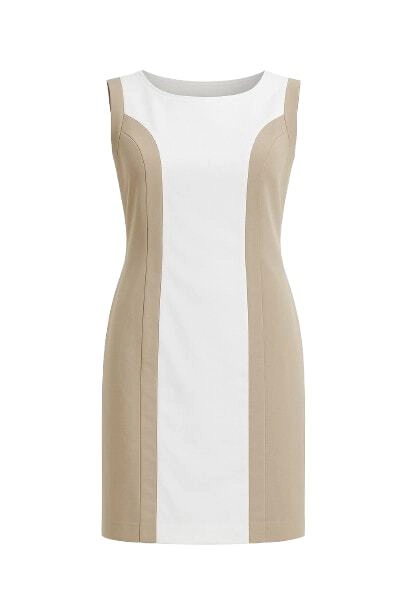 CONQUISTA Panelled Shift Dress