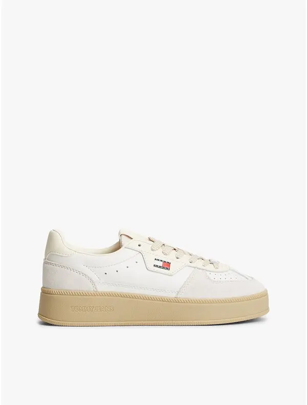 Tommy Hilfiger Leather Platform Sneaker