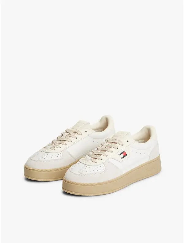 Tommy Hilfiger Leather Platform Sneaker