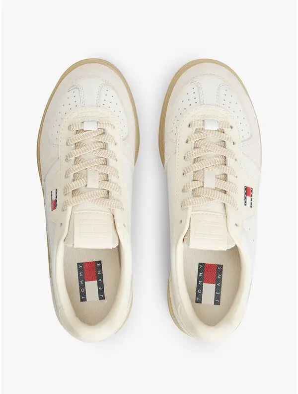 Tommy Hilfiger Leather Platform Sneaker