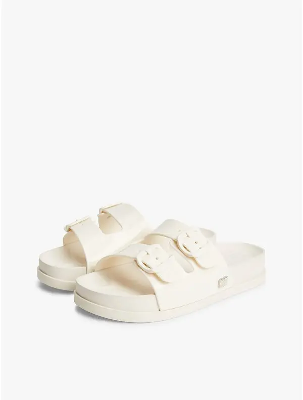 Tommy Hilfiger Double-strap Jelly Slide Sandals