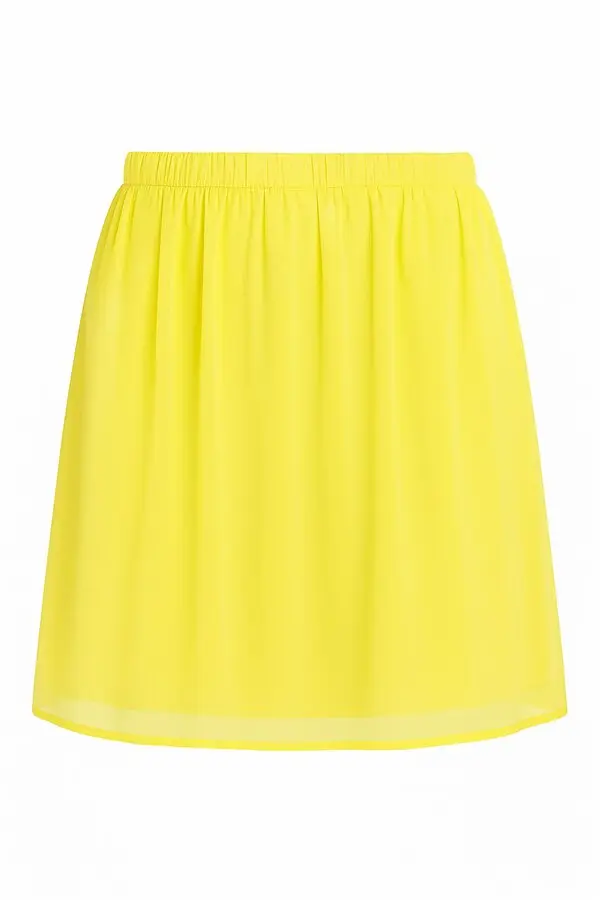 CONQUISTA Lightweight Skirt In Voile With Lining