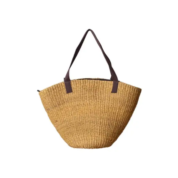 YUMI WEAVES Merle Oversized And Mini Abaca Summer Bags