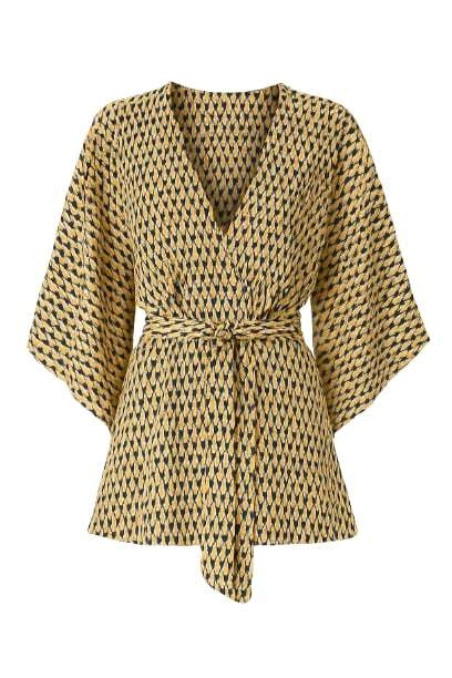 CONQUISTA Print Kimono