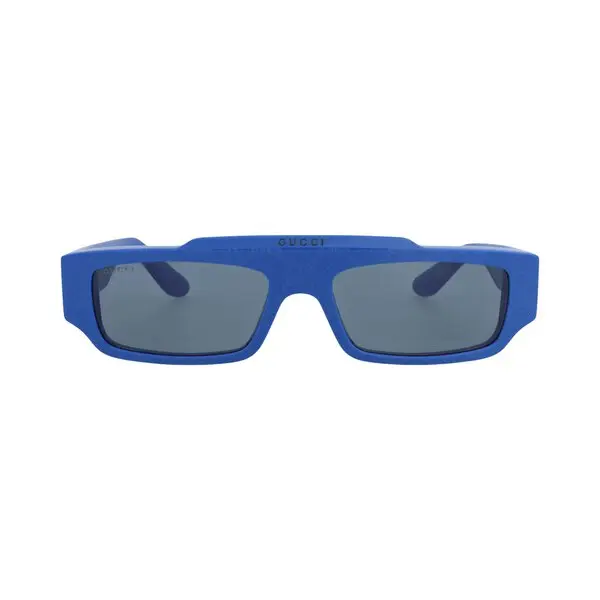 Gucci Square-frame Recycled Acetate Sunglasses - Blue