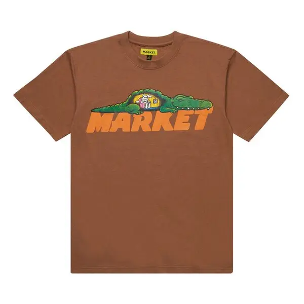 MARKET Belly Of The Beast T-shirt - Brown