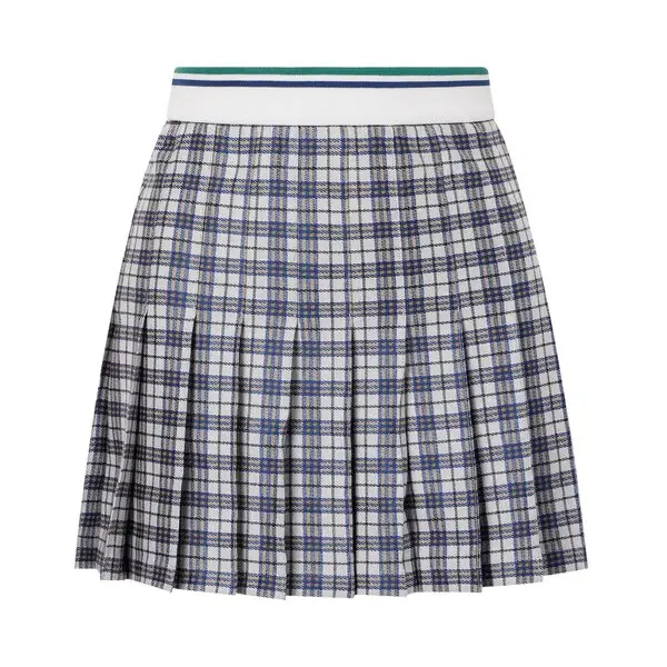 Burberry Daria Tennis Skirt 'peacock Ip Check - Blue