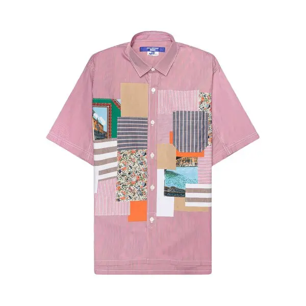 Junya Watanabe Patchwork Short-sleeve Shirt