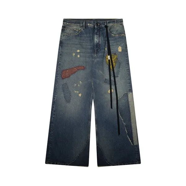 ANN DEMEULEMEESTER Relaxed Flared Trousers