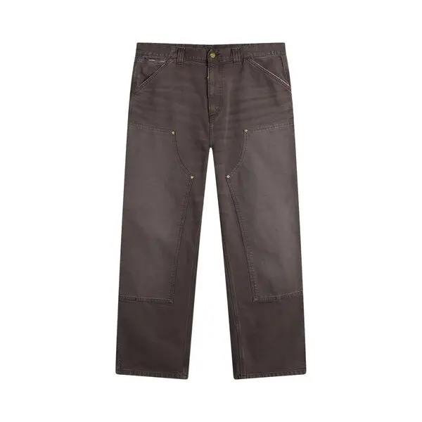 Carhartt Work In Progress Og Double Knee Pants - Brown
