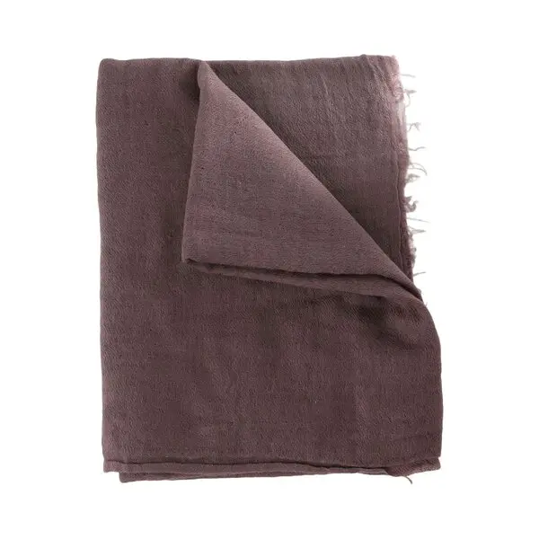 Rick Owens Giglio Mega Scarf 'grape - Purple