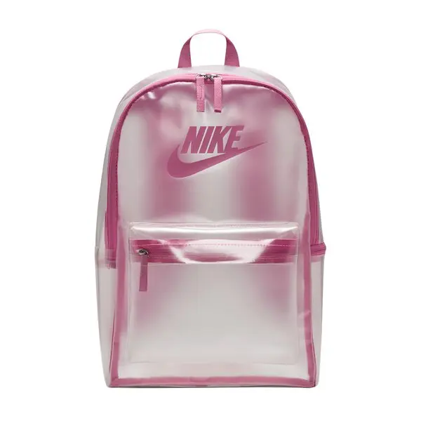 Nike Heritage Crystal Backpack 'clear/magic Flamingo/magic Flamingo