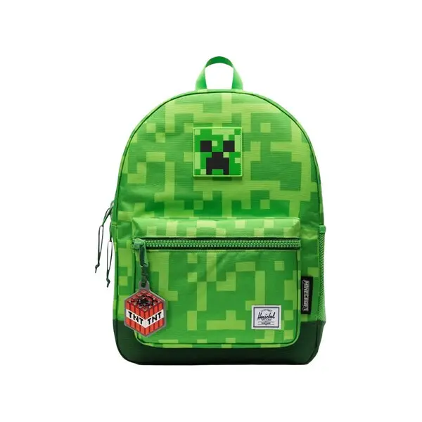 Herschel Supply Co. X Minecraft 20l Heritage Backpack 'creeper - Green