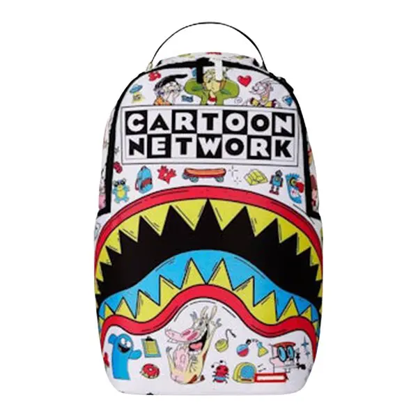 SPRAYGROUND Cartoon Network Logo Dlxr Backpack 'retro Cartoon Network Collage - Multicolor