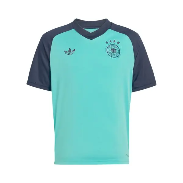 Adidas Germany 26 Away Pre Match Jersey 'flash Aqua - Blue