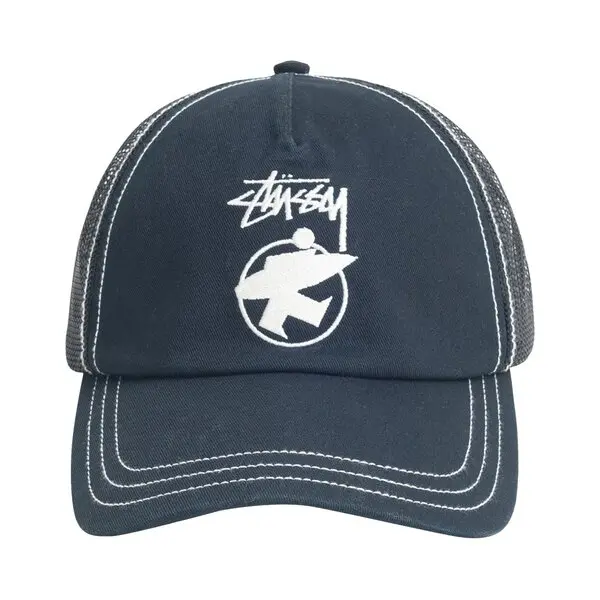 StÜssy Surfman Trucker - Black