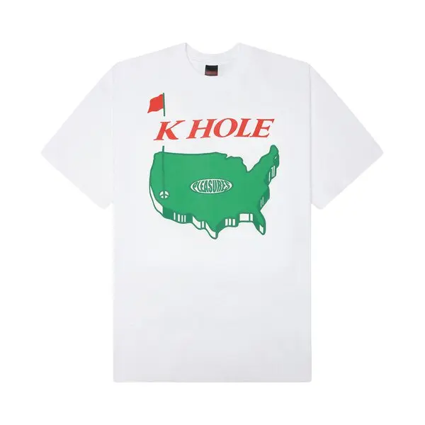 PLEASURES Hole T-shirt - White