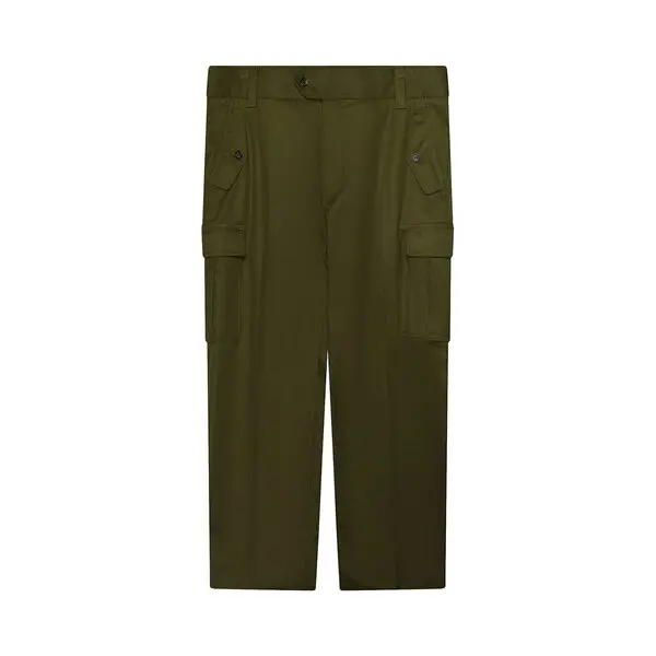 Alexander McQueen Straight Leg Cargo Pants 'khaki