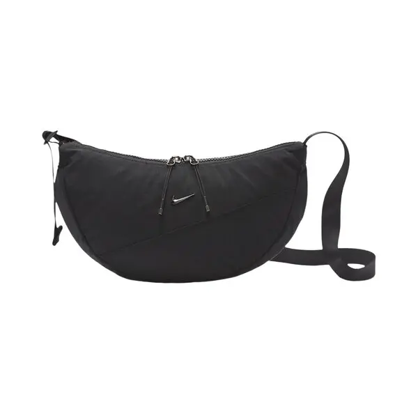 Nike Aura 4l Crescent Crossbody 'gunmetal - Black
