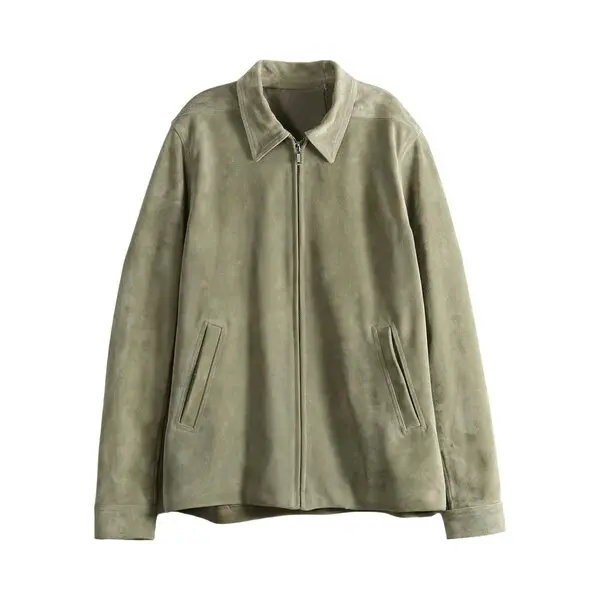 Rick Owens Brad Jacket 'dark Pearl - Cream
