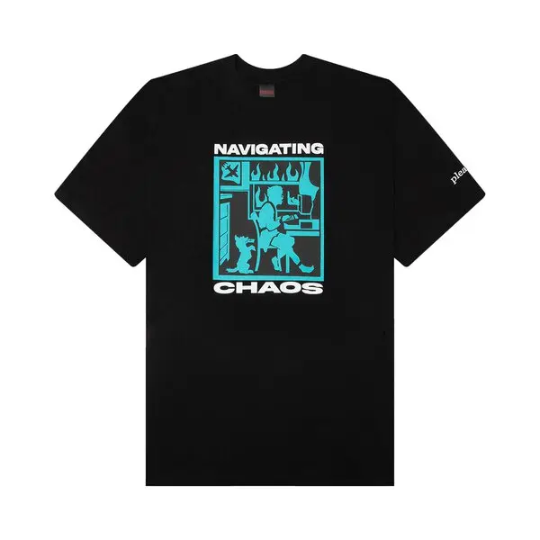 PLEASURES Navigate T-shirt - Black