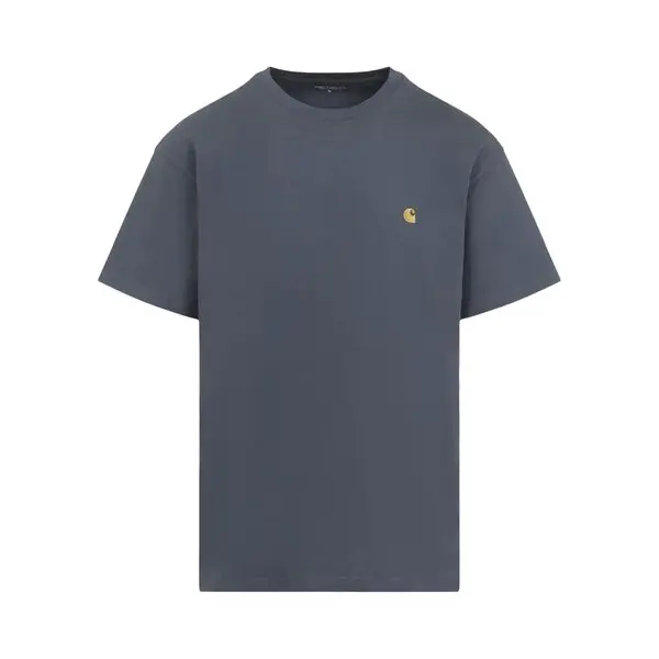 Carhartt Work In Progress Short-sleeve Chase T-shirt 'styx/gold - Black