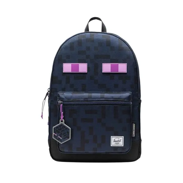 Herschel Supply Co. X Minecraft 26l Heritage Backpack 'enderman - Purple