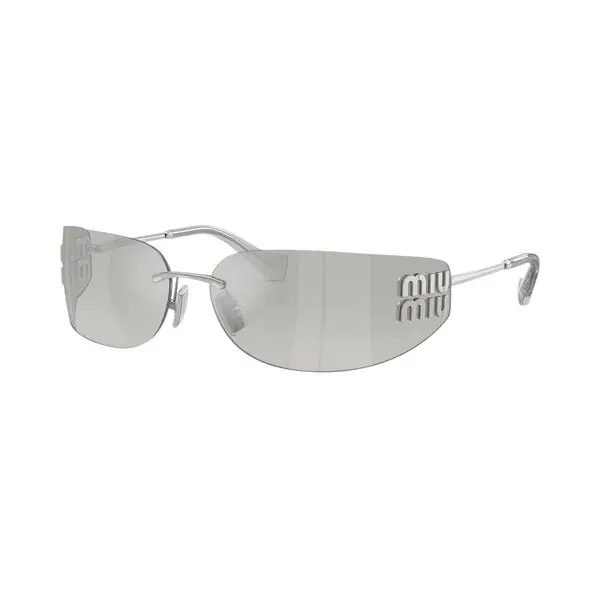 Miu Miu Frameless Sunglasses - Silver